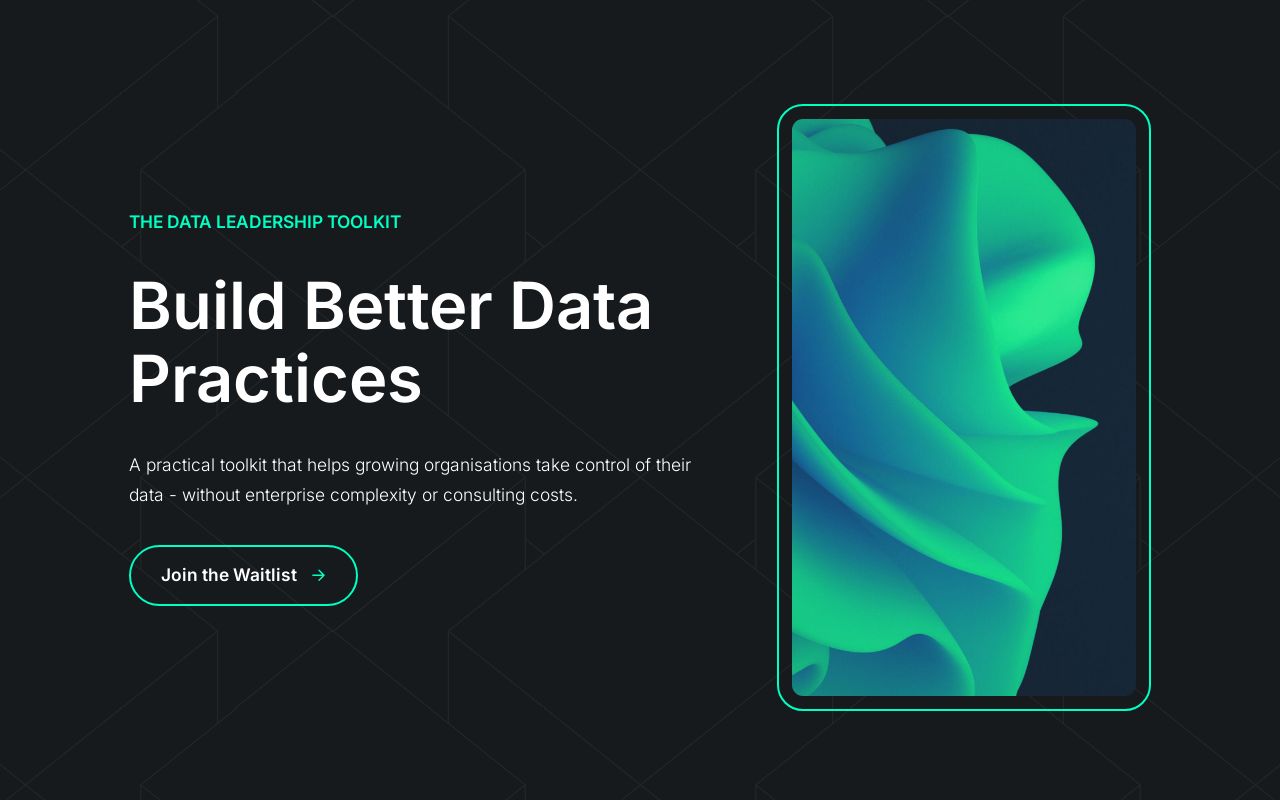 The Data Leadership Toolkit